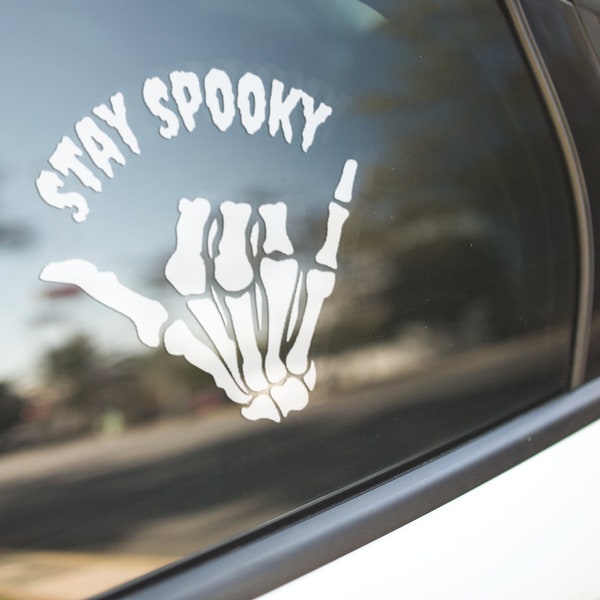 Spooky Decal - Etsy