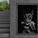 Doberman Gun Poster, Hypebeast Canvas, Luxury Designer Fashion Dog ...