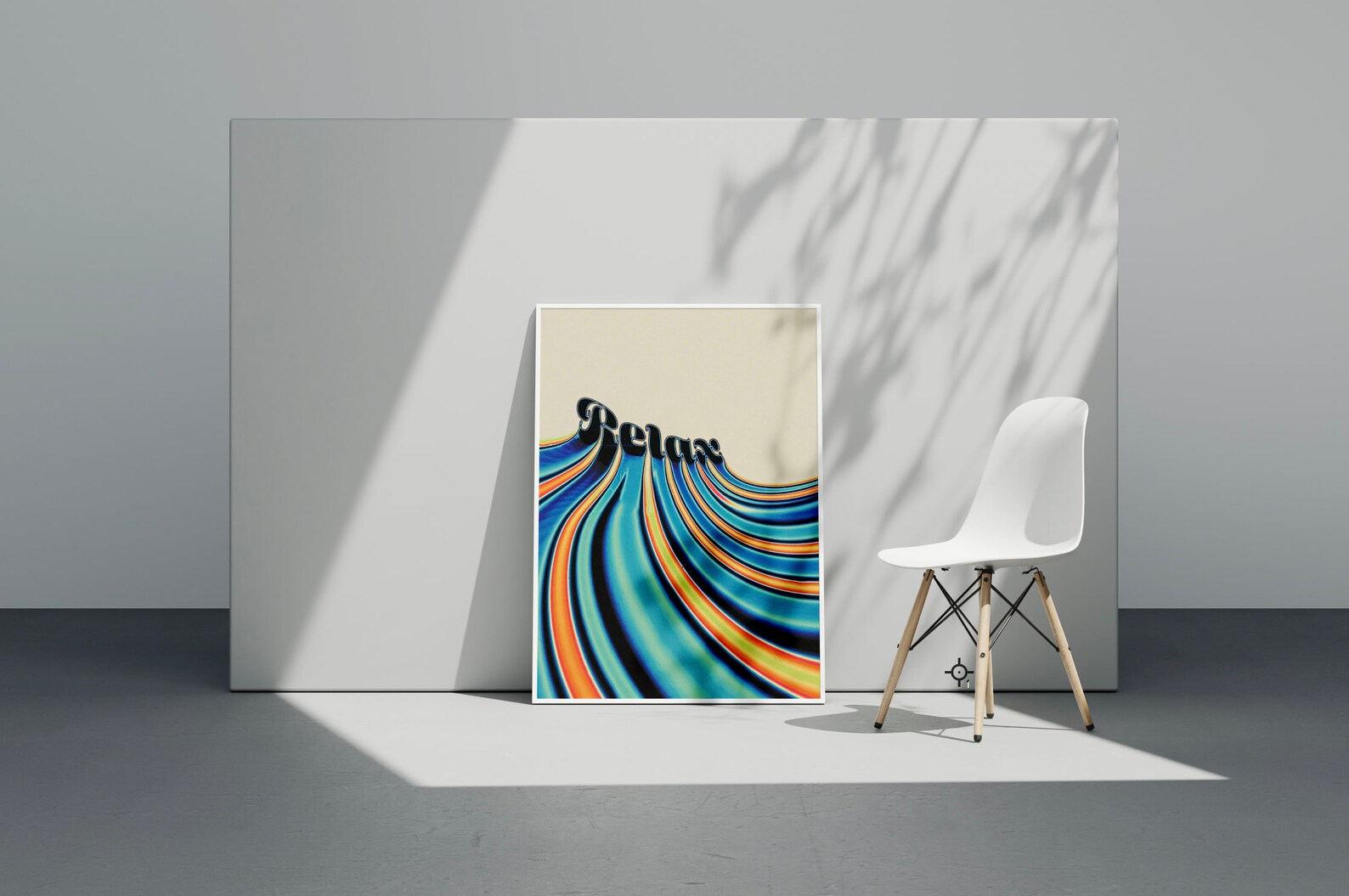 Relax Motivational Poster Print, Aesthetic Print Poster, Positive Quote ...