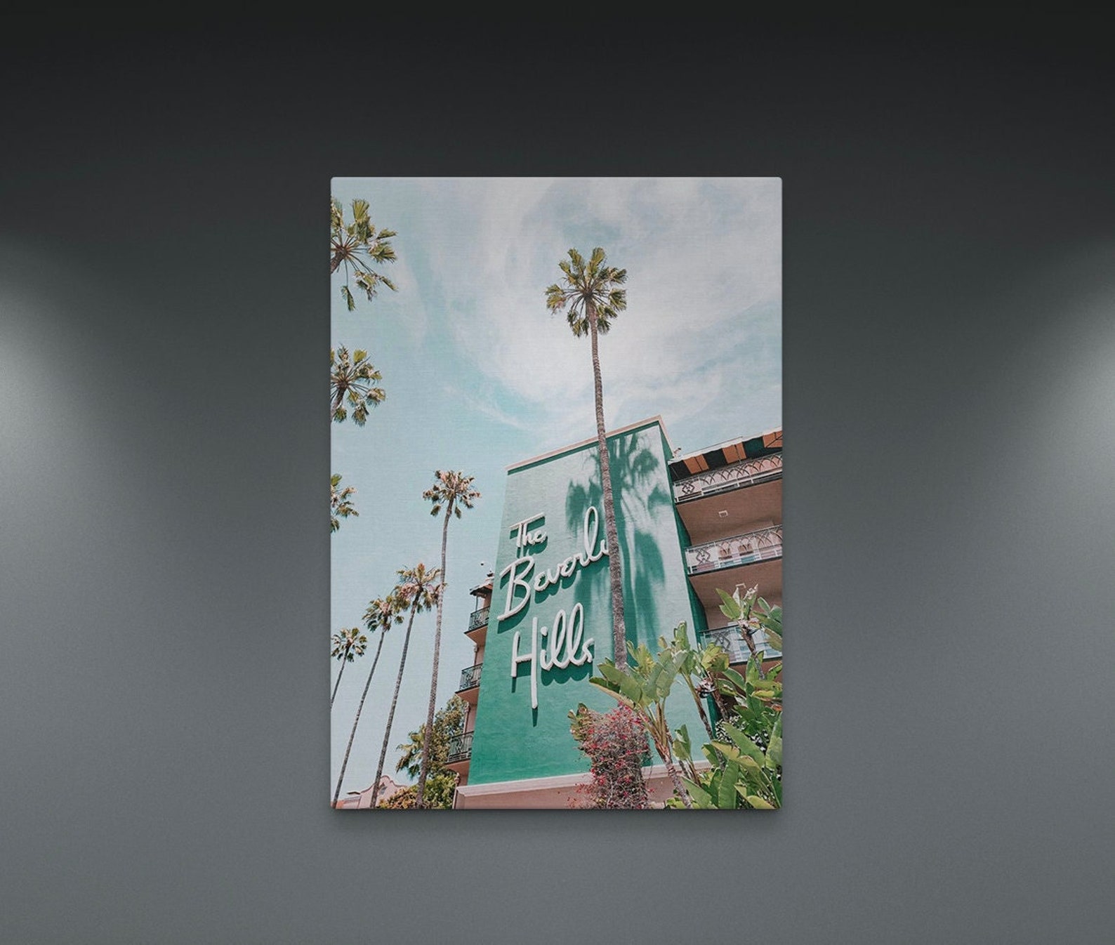 Beverly Hills Print, LA Wall Art, California Travel Wall Art, Los ...