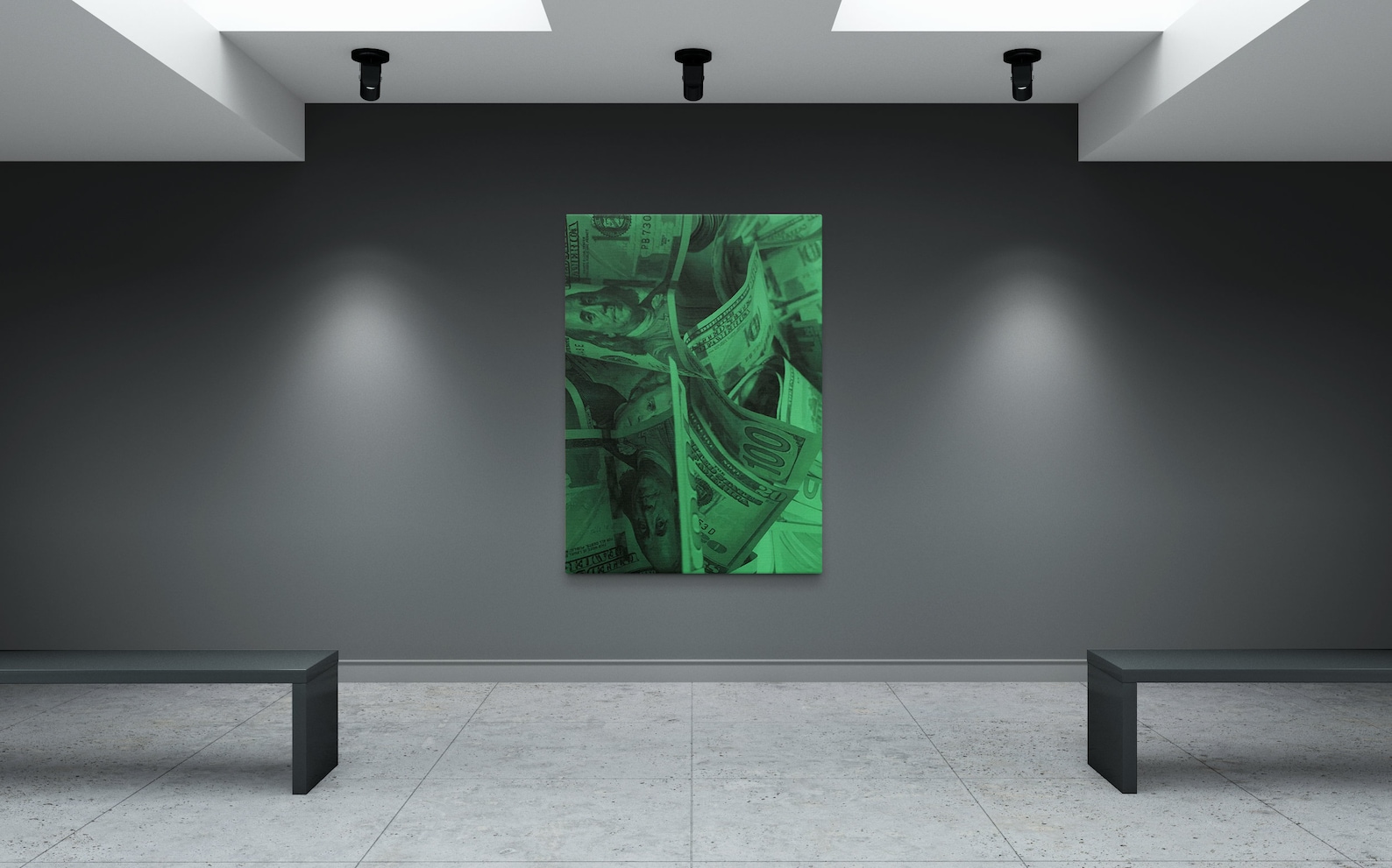 MONEY Canvas Poster, Luxury Old Money Canvas Print, Bad Girl Aesthetic ...