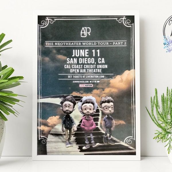 Ajr Neotheater Poster - Etsy