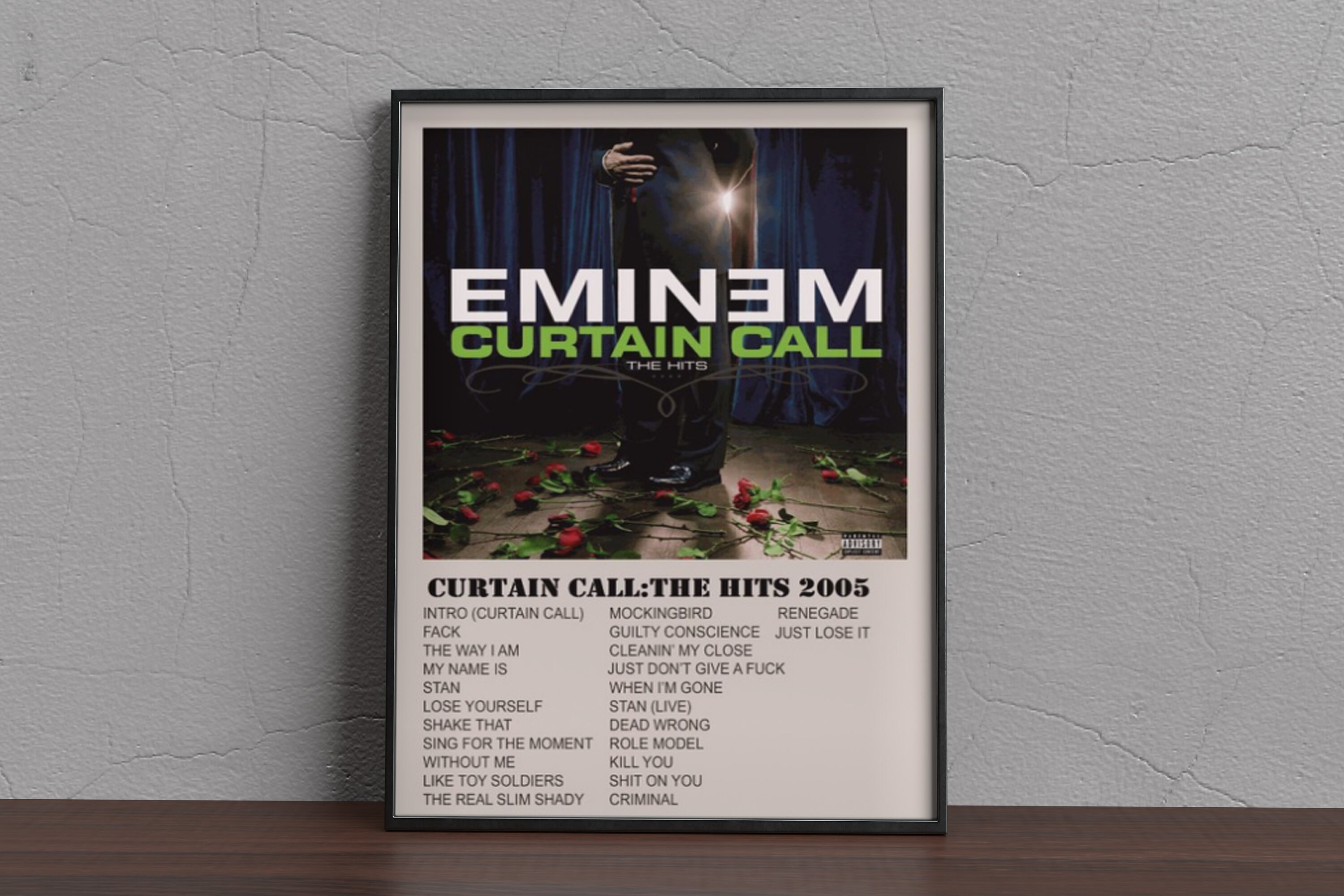 Eminem Curtain Call Back