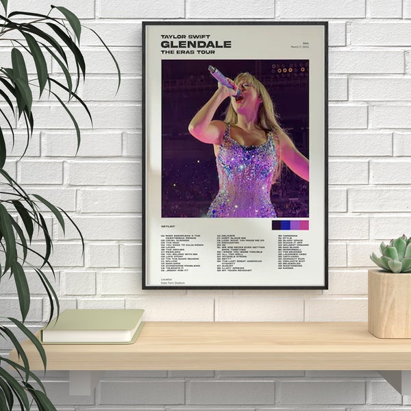 Setlist Poster - Etsy