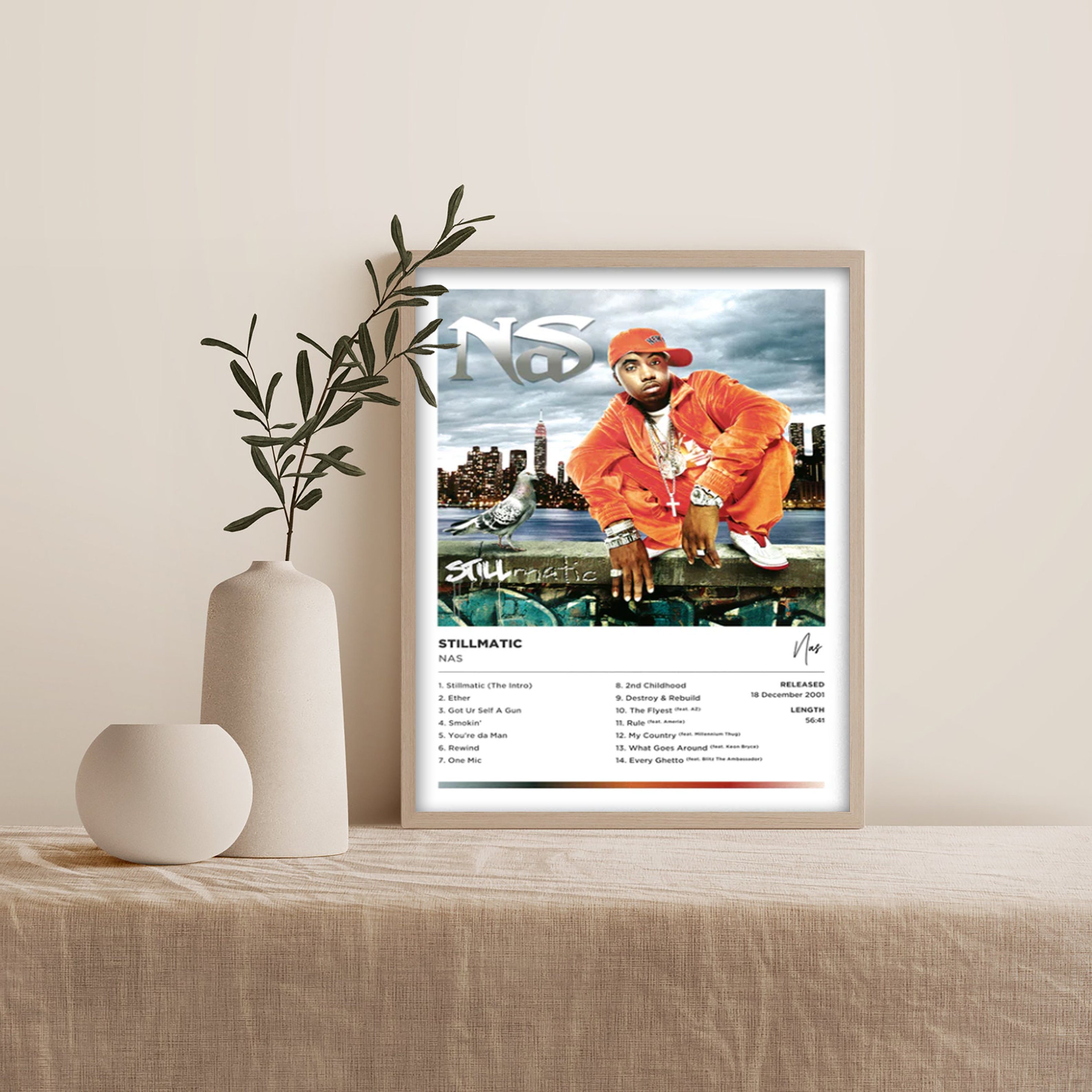 Nas Stillmatic Album Cover