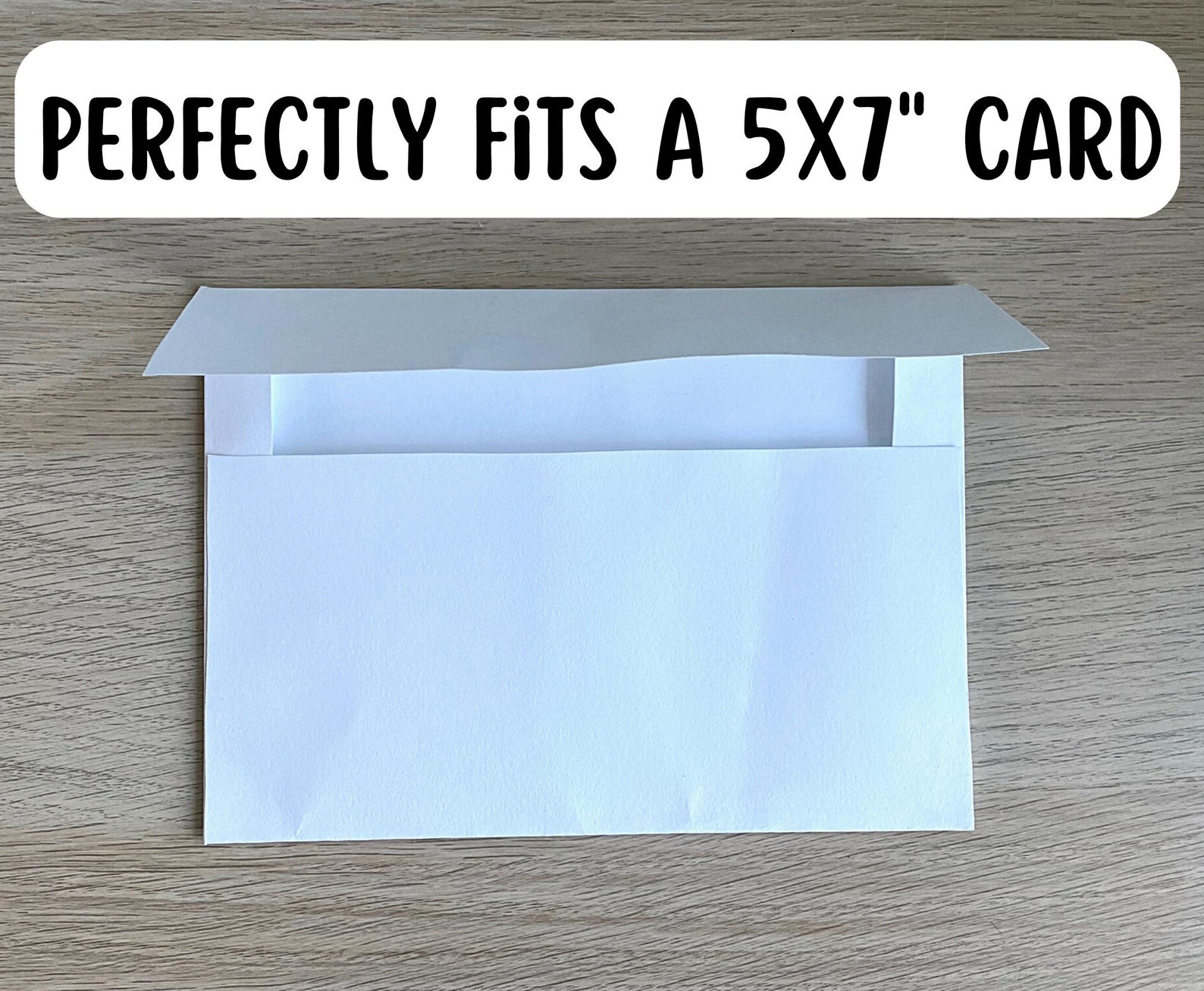 Printable Envelope Template 5x7 Digital Download File - Etsy