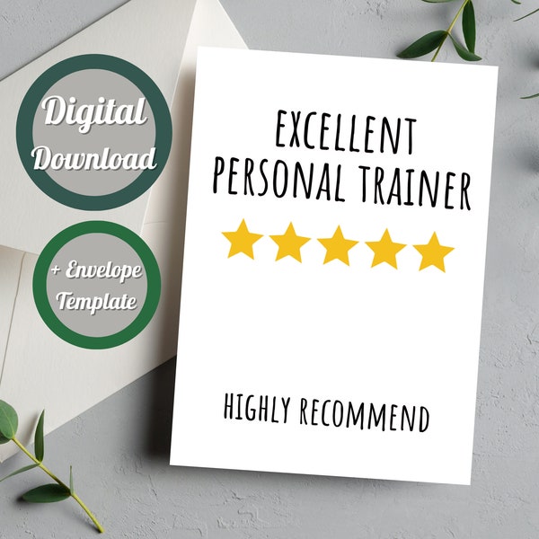 Personal Trainer - Etsy