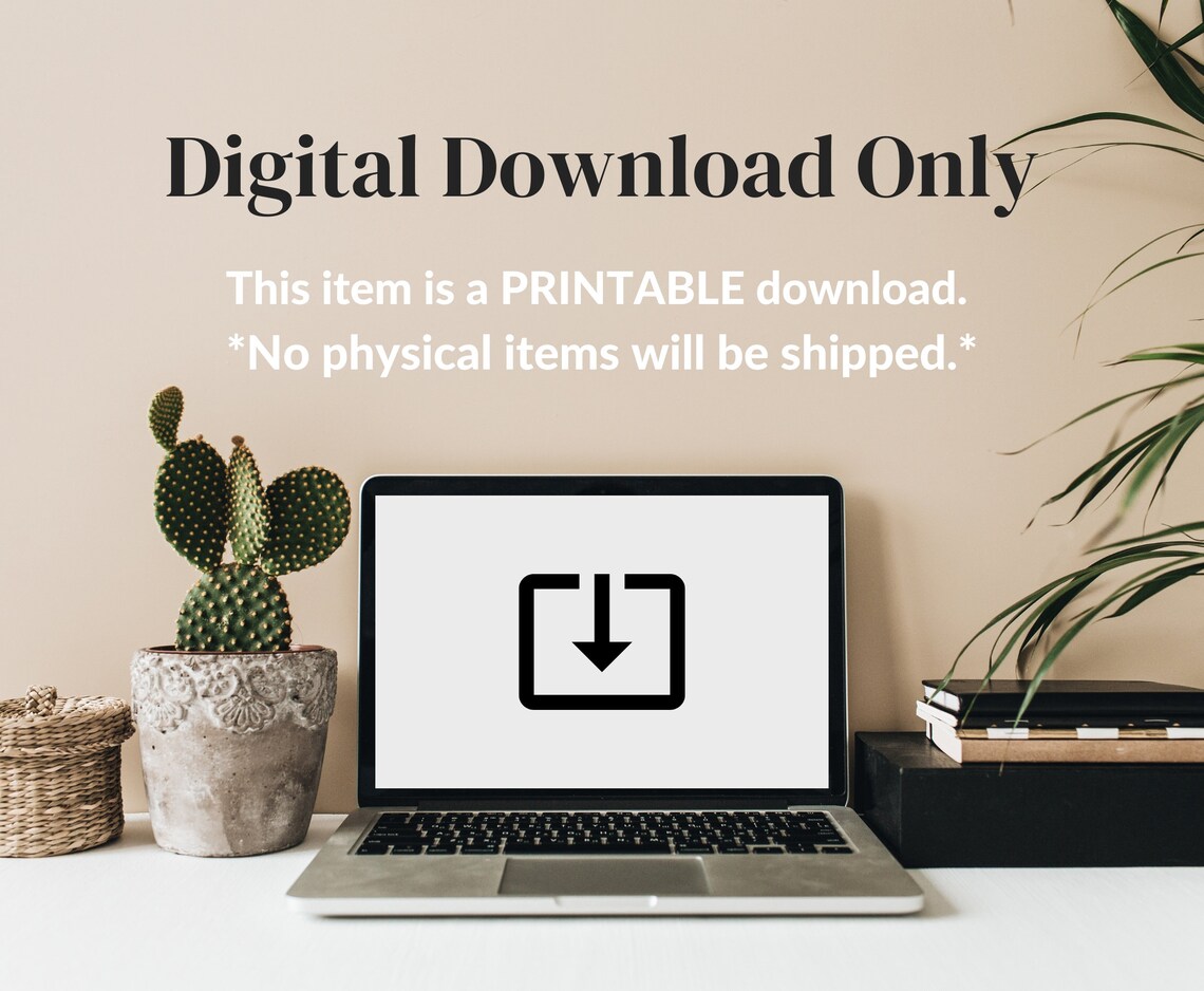 Printable Envelope Template 5x7 Digital Download File - Etsy