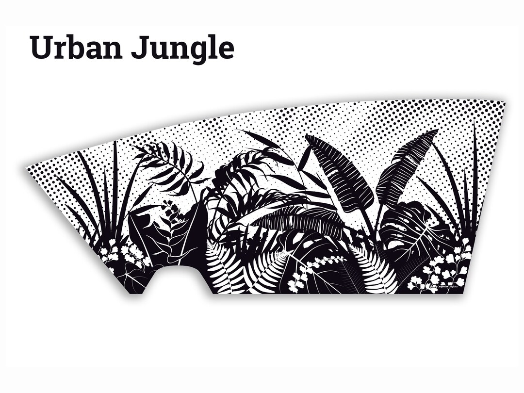 Large Cargo Bike Sticker Set for Urban Arrow Family Urban Jungle Set of ...