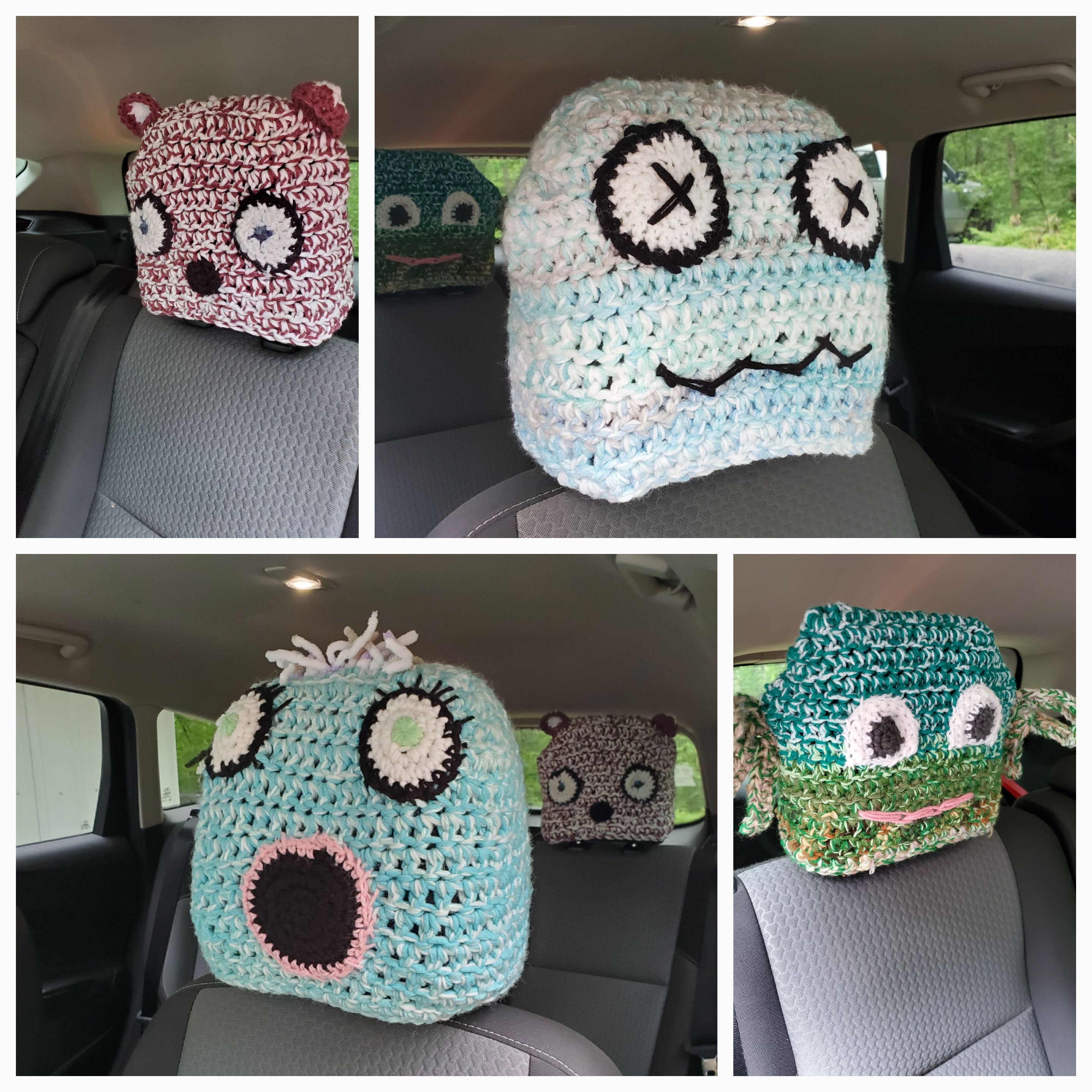 Car Headrest Covers - Etsy
