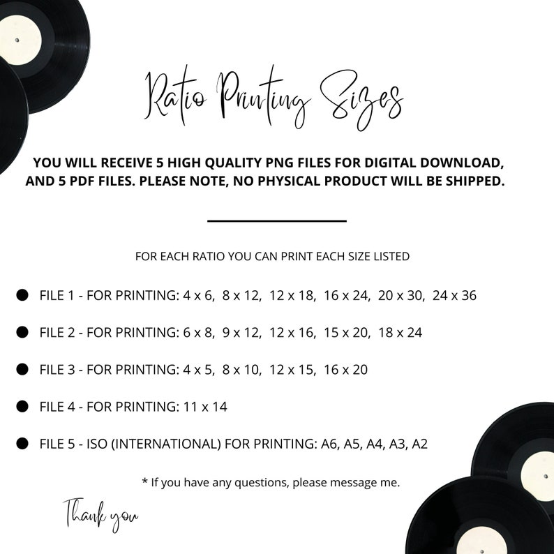 Black and White Don't Stop the Music Minimalist Printable Wall Art ...