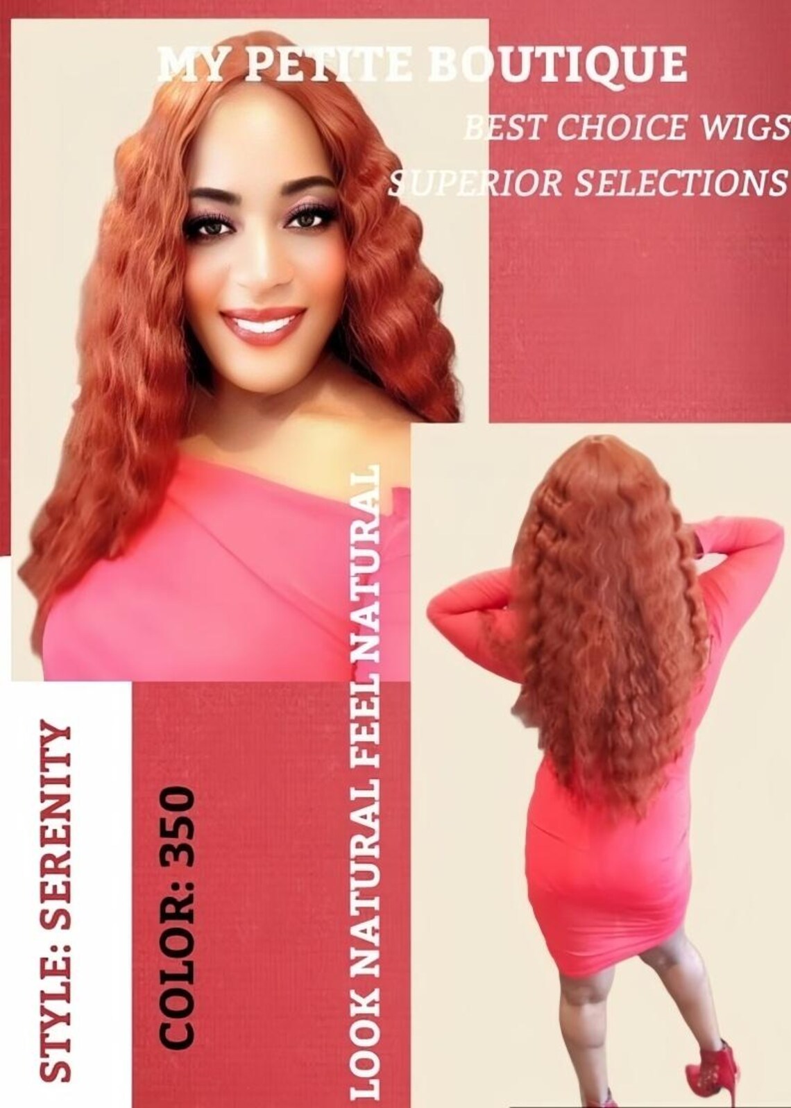 Serenity Wig - My Petite Boutique Collection - Etsy