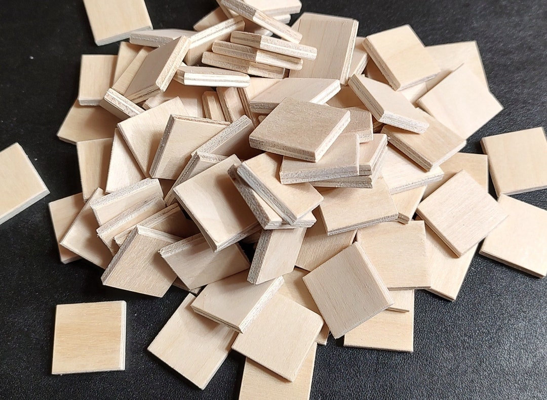 Wooden Craft Tiles - Etsy