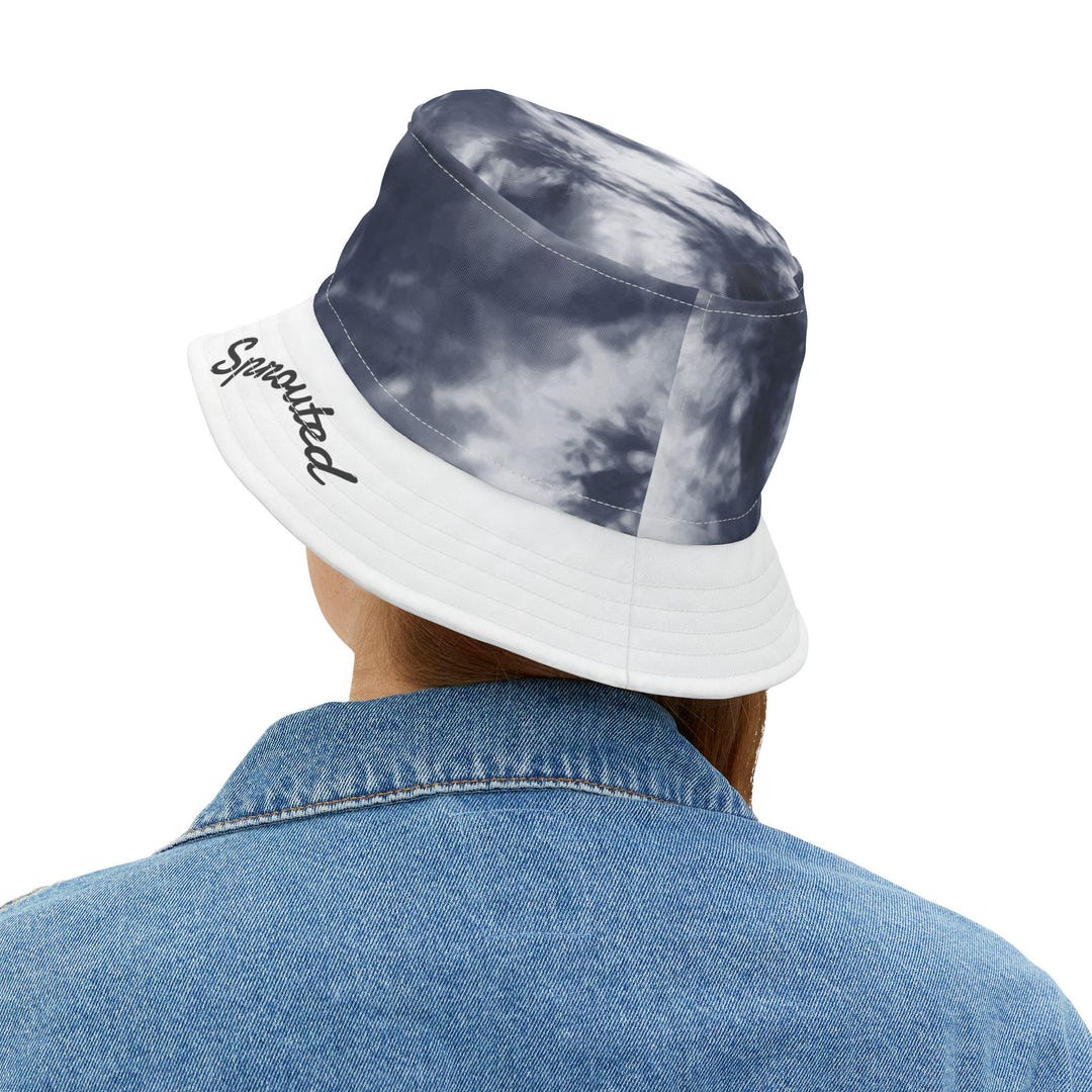 SPROUTED - Fittwave Rave Bucket Hat. Stylish Tie-dye Bucket Hat, Summer ...