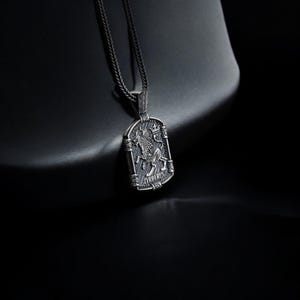 Cerberus Greek Mythology Men's Necklace, Underworld Watchdog Pendant ...