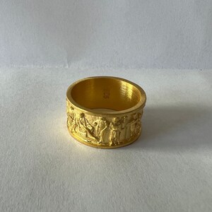 Ancient Roman Senator Ring: 925 Sterling Silver, Roman Empire Jewelry ...