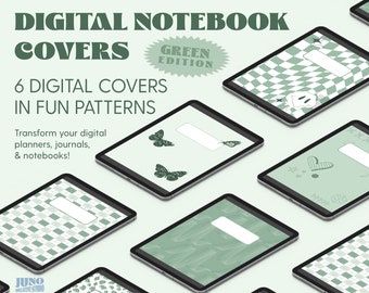 Digital Notebook Covers | Goodnotes & Notability Digital Journal and ...