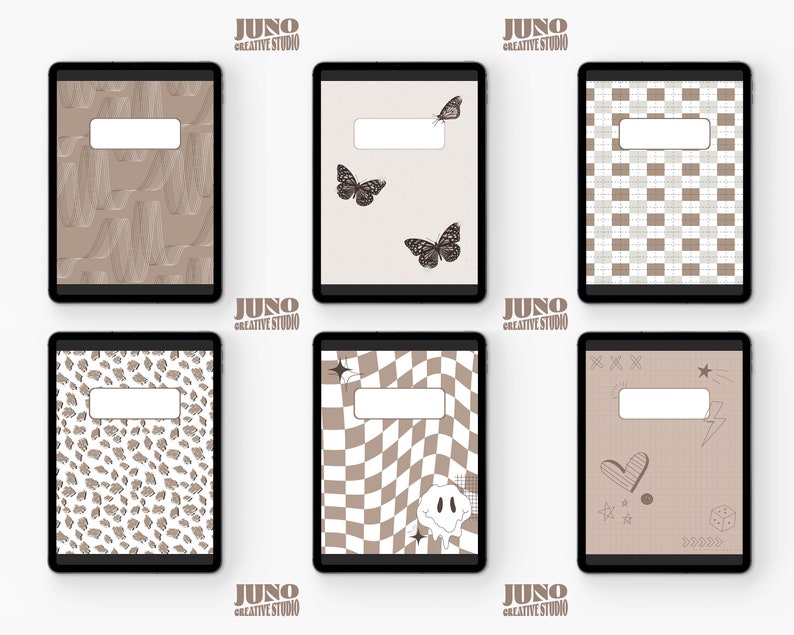 Digital Notebook Covers | Goodnotes & Notability Digital Journal and ...