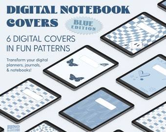 Digital Notebook Covers | Goodnotes & Notability Digital Journal and ...
