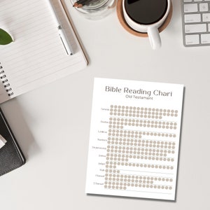 Bible Reading Tracker, Old Testament Reading - Etsy
