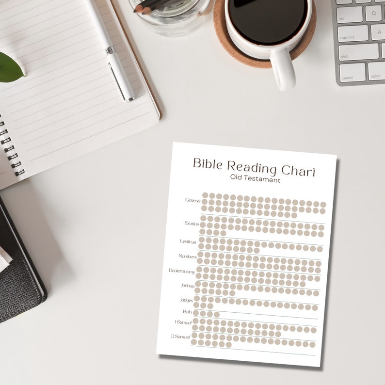 Bible Reading Tracker, Old Testament Reading - Etsy