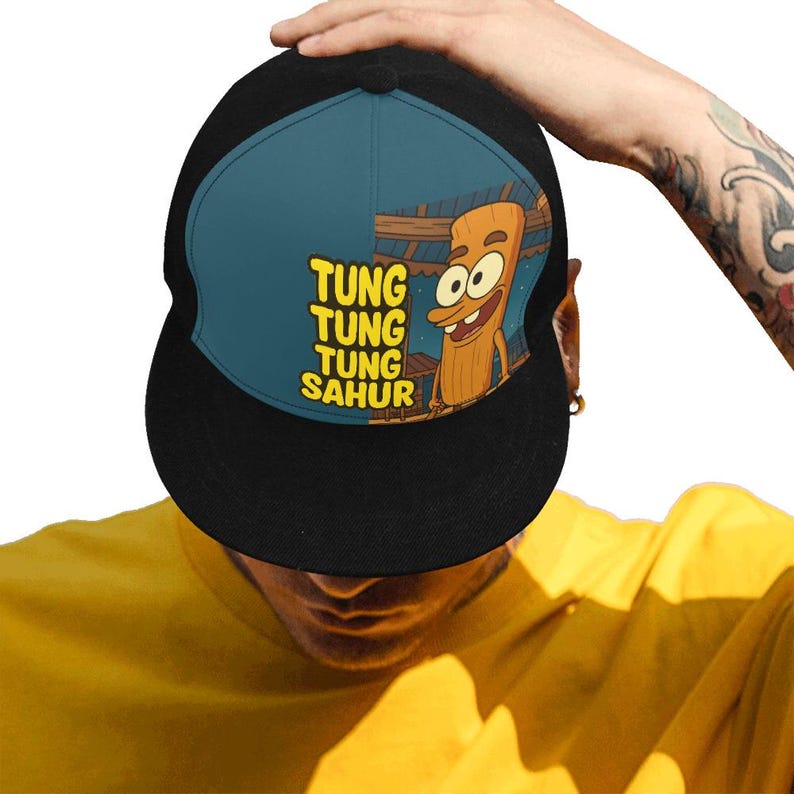 Snapback Hat | Italian Brainrot Meme Cap | Adjustable Youth Streetwear ...
