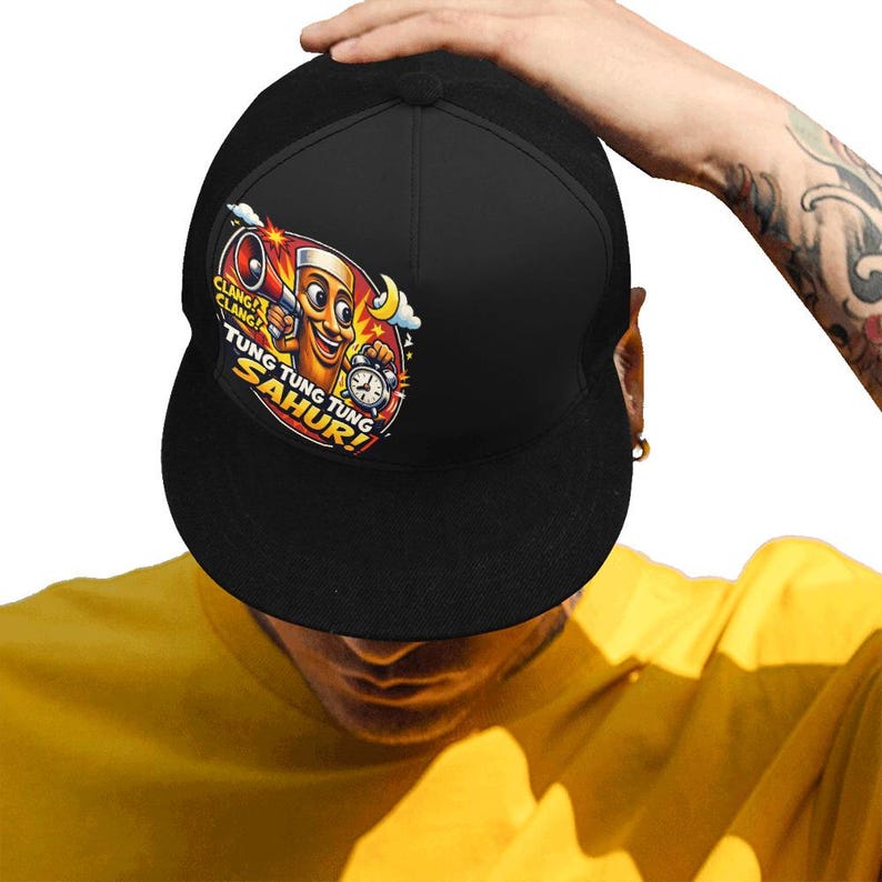 Snapback Hat | Italian Brainrot Meme Cap | Adjustable Youth Streetwear ...