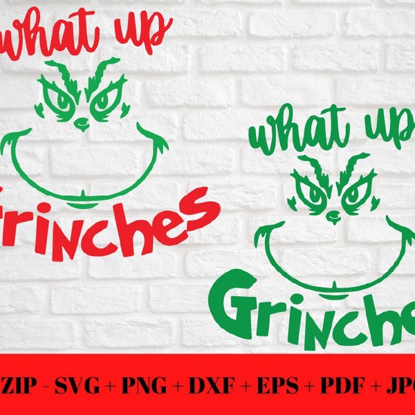 What up Grinches Svg - Etsy