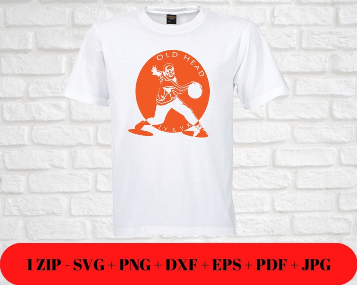 Old Head SVG PNG JPG Uncle Drew Eps Dxf Pdf Kyrie Irving - Etsy