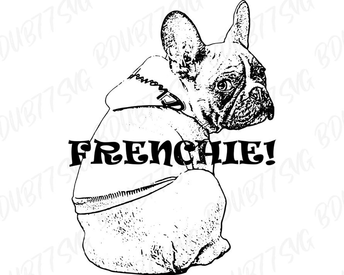 Frenchie SVG PNG JPG French Bulldog Dxf Eps Pdf Ugly Cute - Etsy