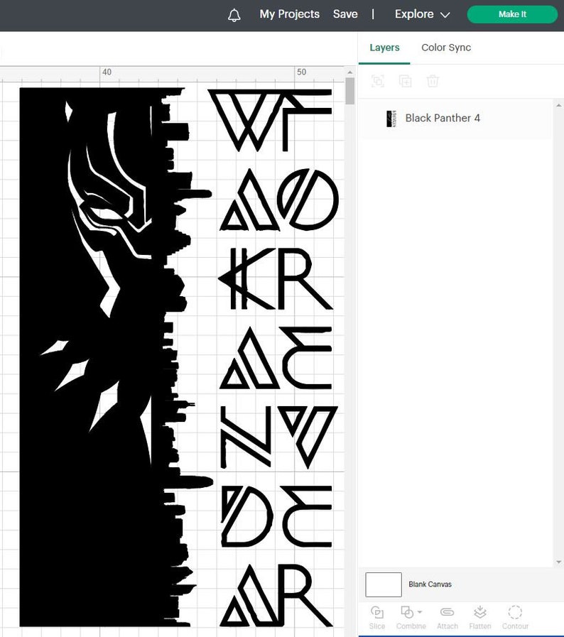 Black Panther Wakanda Forever SVG | Cricut & Silhouette Cut File ...