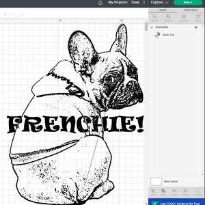 French Bulldog SVG | Frenchie Vector Clipart (digital Download) - Etsy