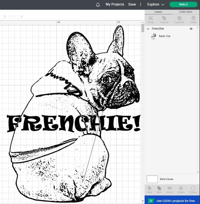 Frenchie SVG PNG JPG French Bulldog Dxf Eps Pdf Ugly Cute - Etsy