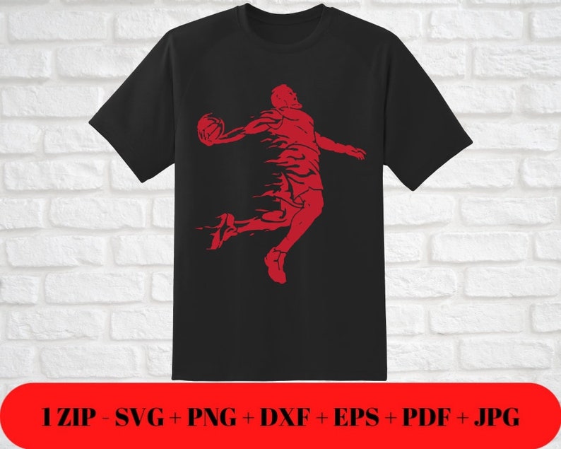 Slam Dunk Basketball SVG: Ball is Life, Cricut Silhouette Cut File ...