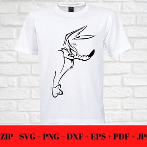 Unique Wile E Coyote Road Runner SVG PNG JPG Dxf Eps Pdf | Vintage ...