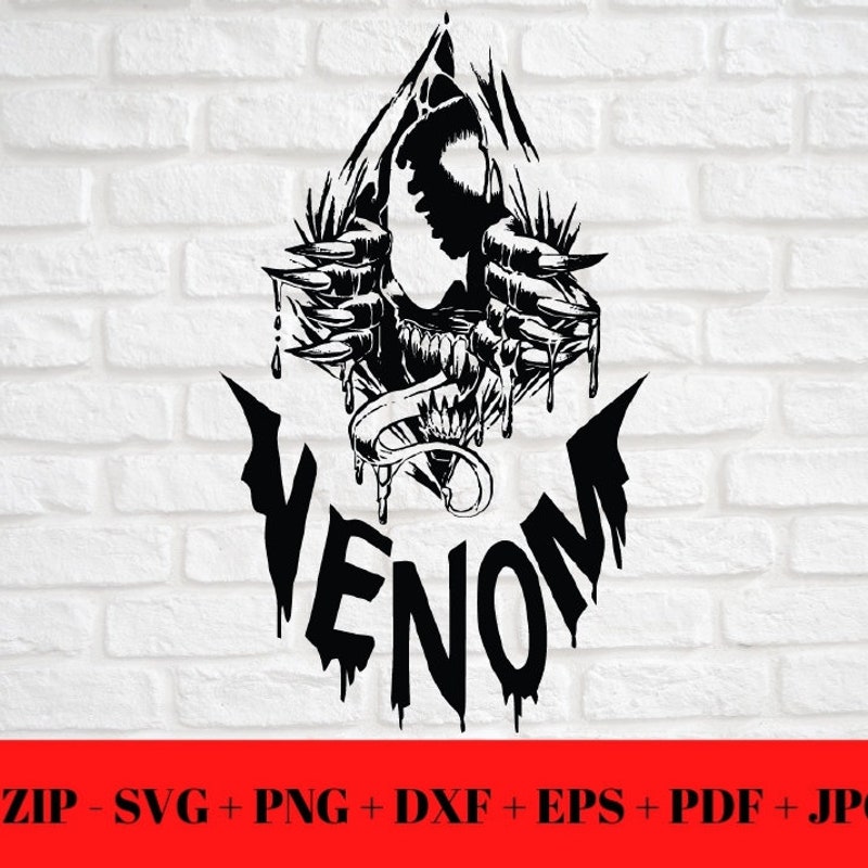 3d Paper Craft Venom - Etsy