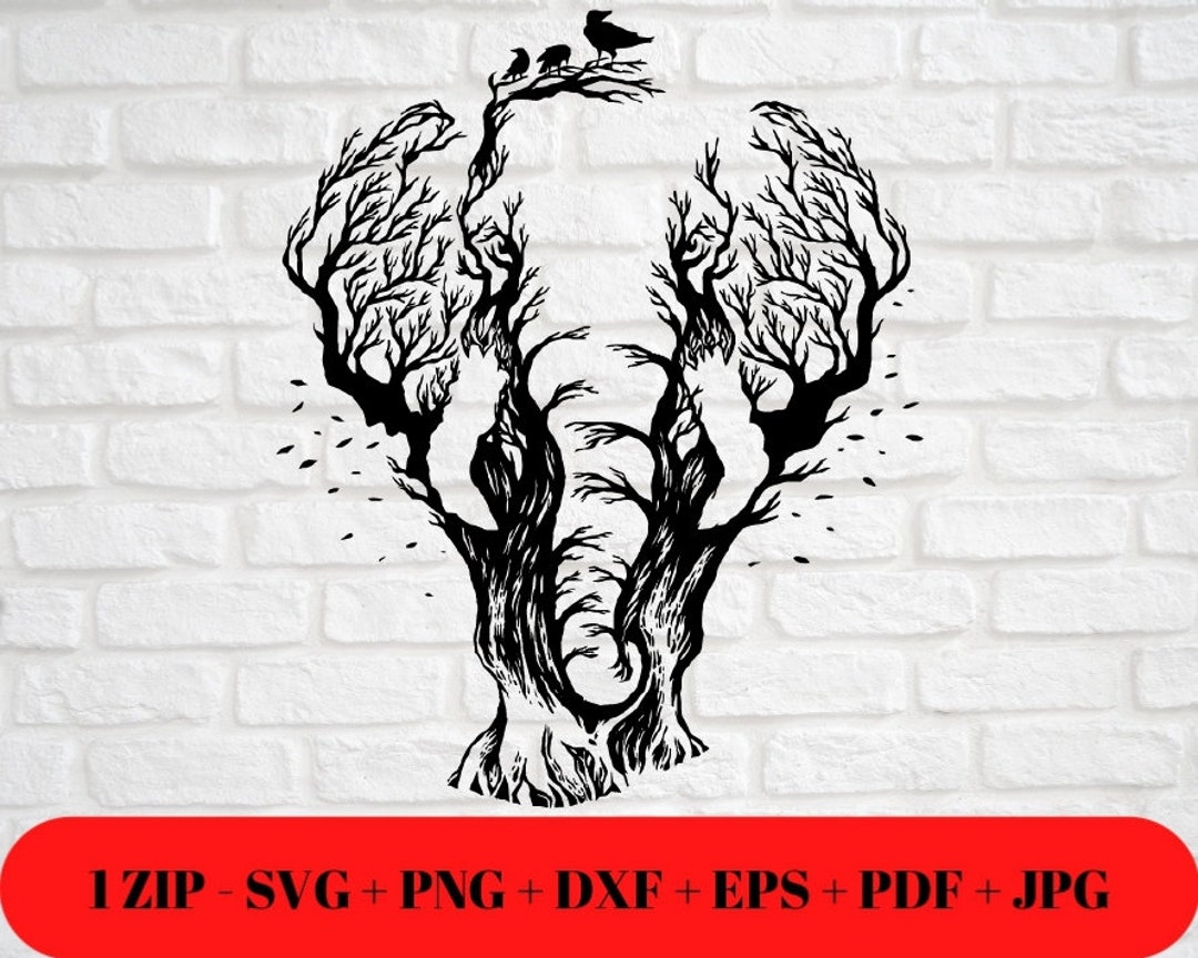 Elephant Art SVG PNG Jpg Dxf Eps Pdf | Environment Climate Endangered ...