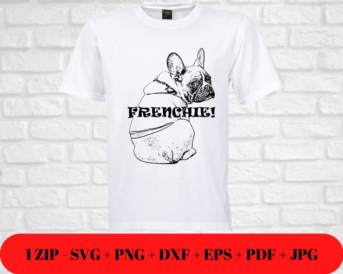 Frenchie SVG PNG JPG French Bulldog Dxf Eps Pdf Ugly Cute - Etsy