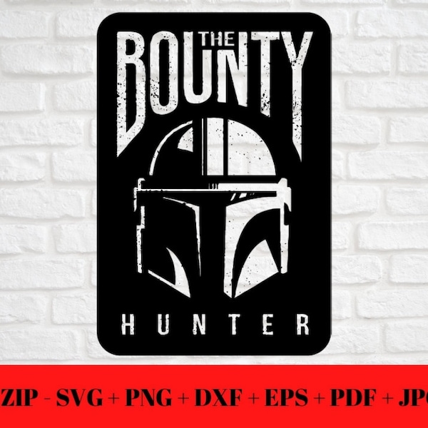 Bounty Hunter Svg - Etsy