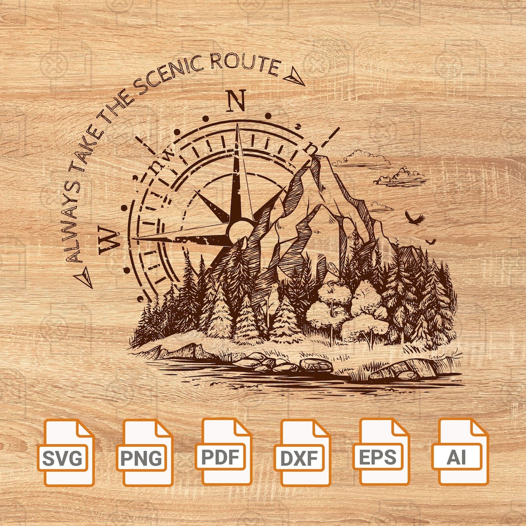 Compass SVG, Lighthouse Svg, River Svg, Adventure Svg, Travel Svg ...