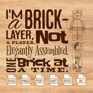 Illustration Inspired Legos, SVG, DXF, PNG| Mini Figurines for Vinyl or ...