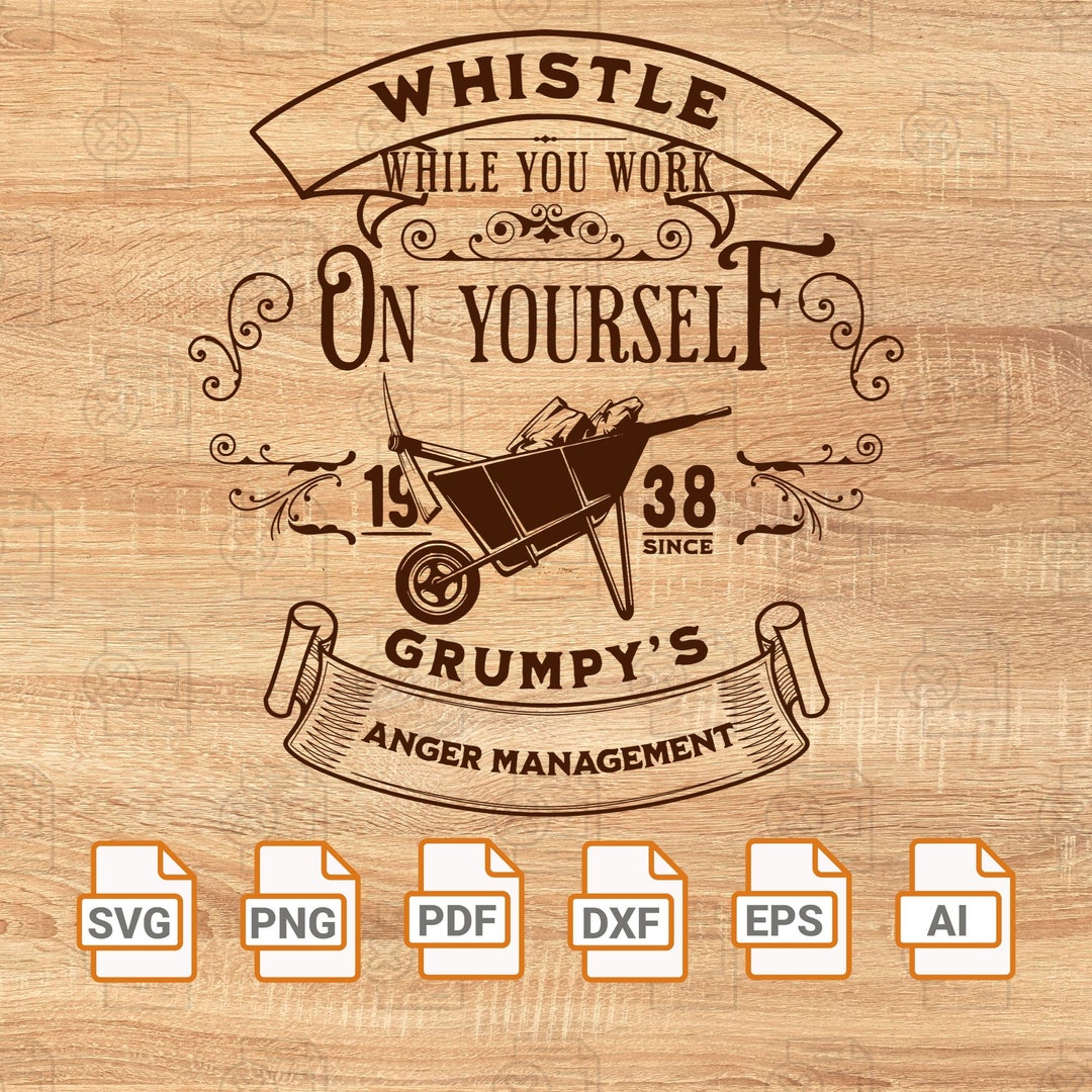 Grumpy's Anger Management SVG| Digital Download - Inspired Shirt Design ...