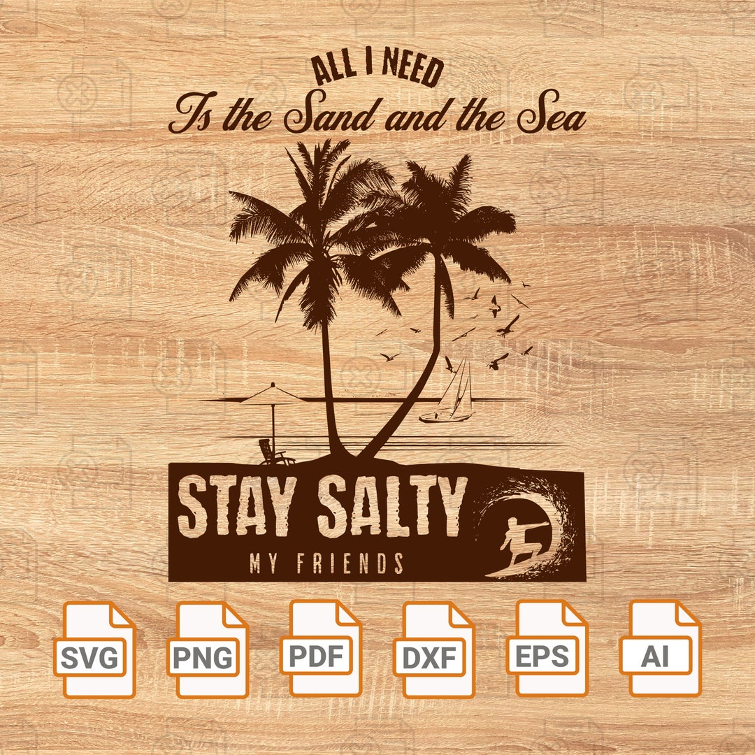 Beach Themed SVG Files, Beach Meme Svgs, Beach Svg, DIY Project ...