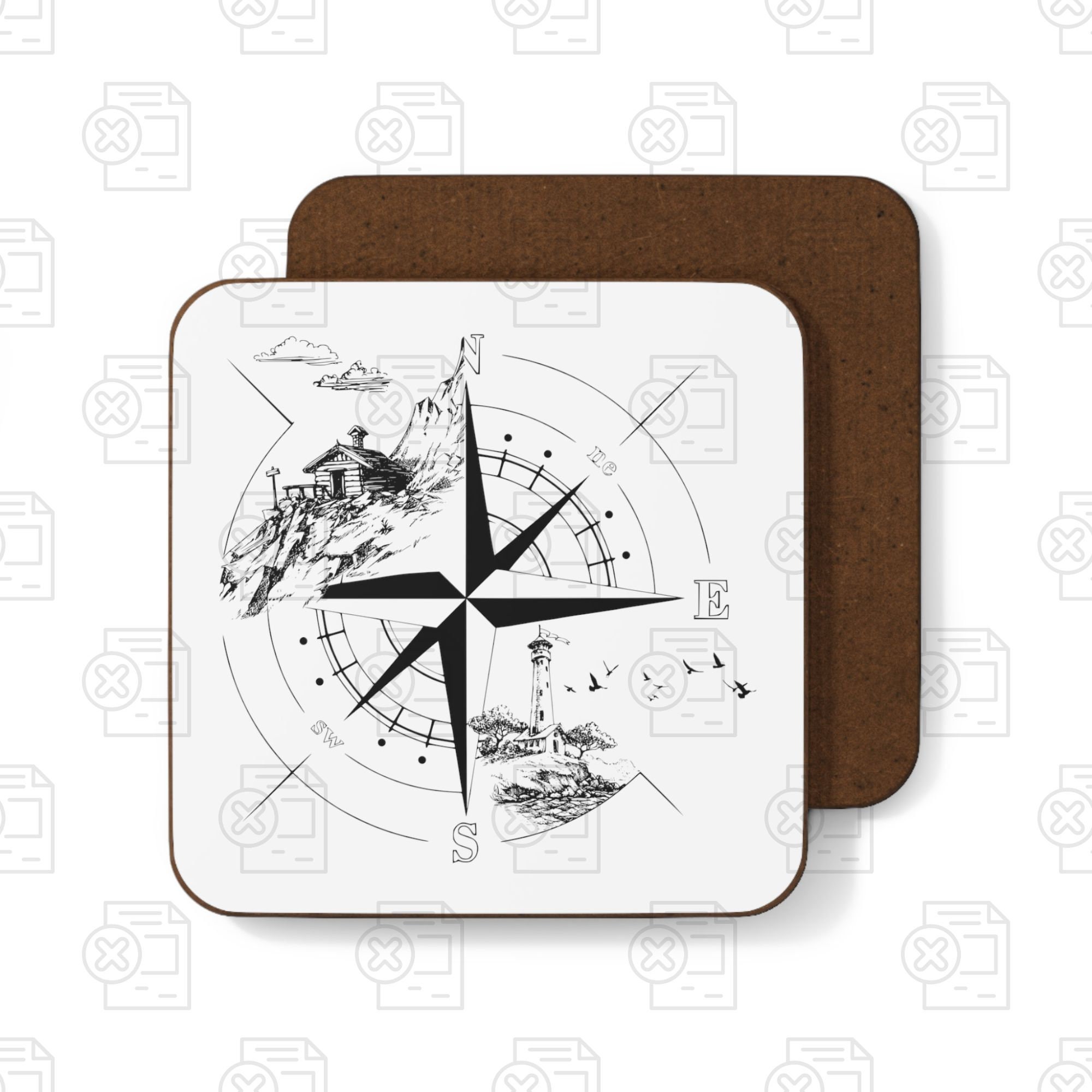 Laser Engrave File Lighthouse Scene Svg Pdf Jpg Wild Hiking Camping ...