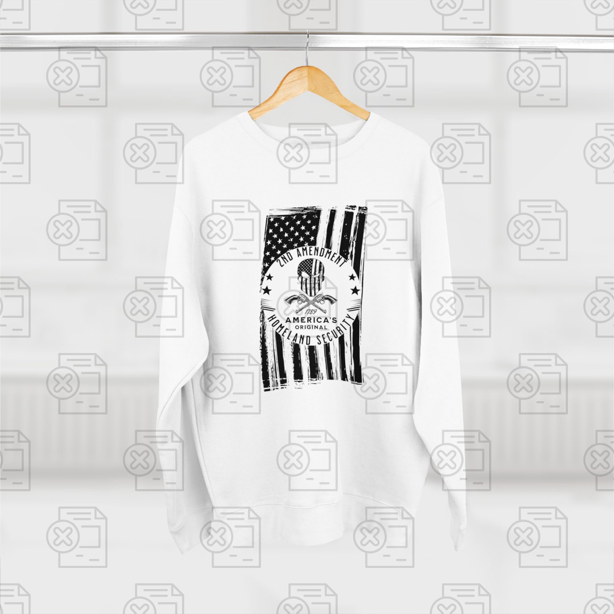 American Flag Angry Skull 2nd Amendment Tattered Flag File SVG PNG CNC ...