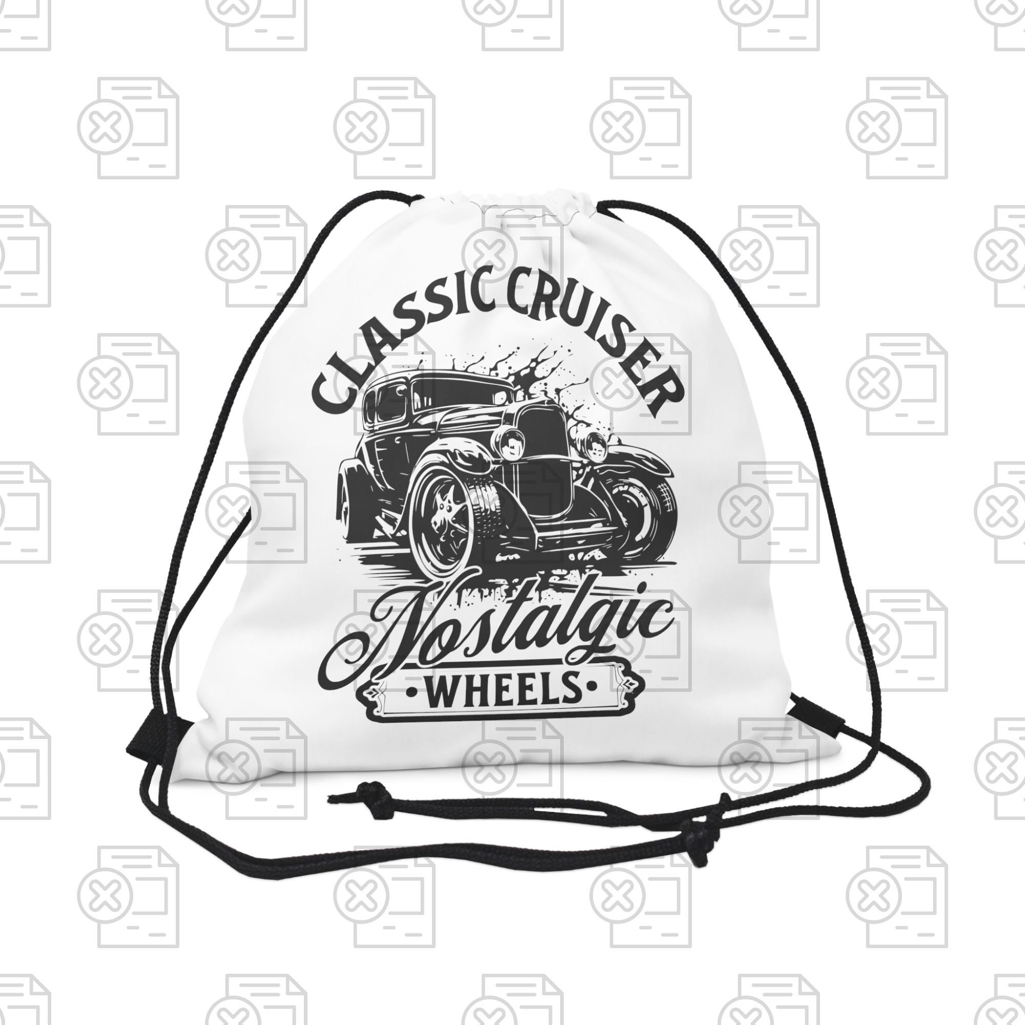 Classic Cruiser SVG Nostalgic Wheels Retro Muscle Car Clipart Vector ...