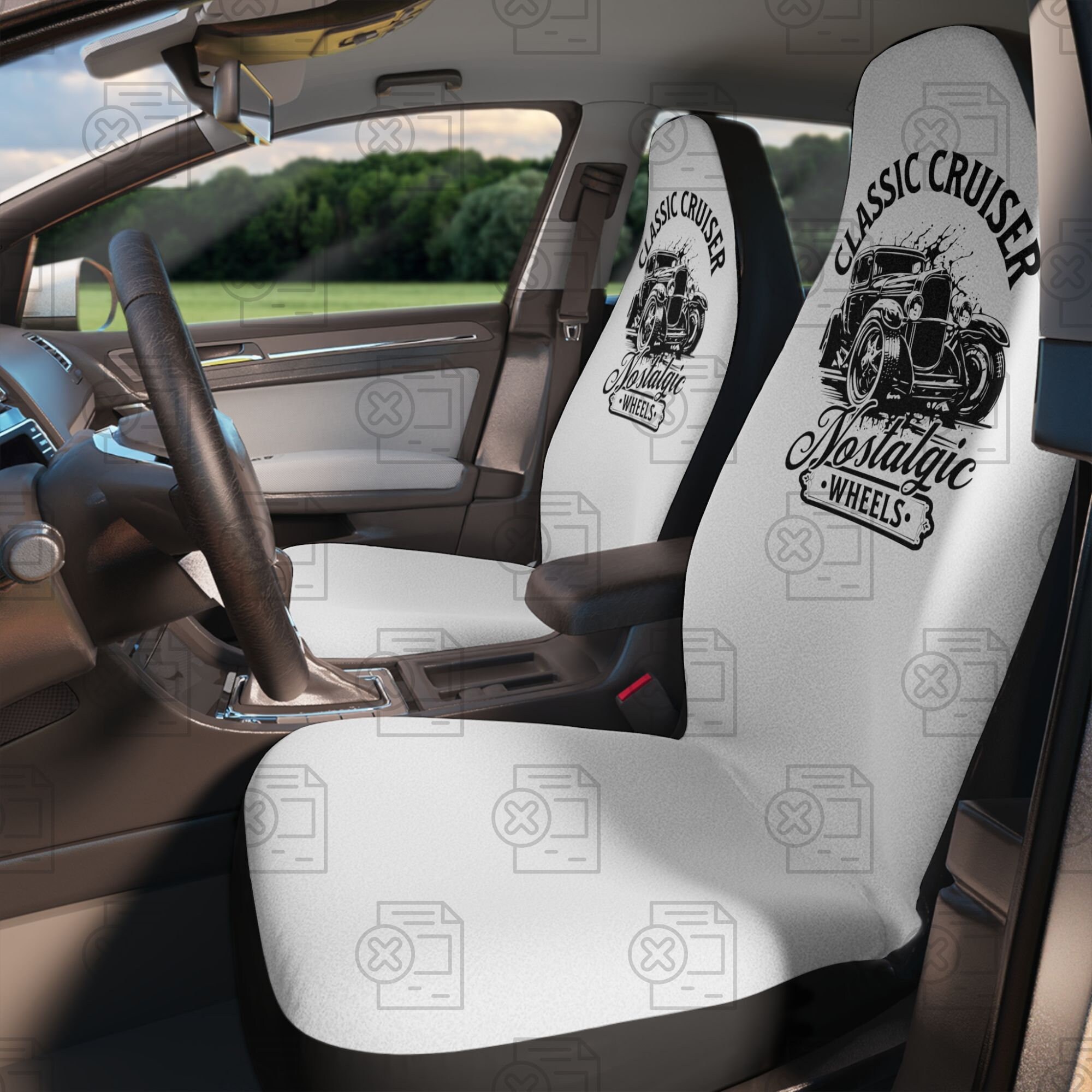 Classic Cruiser SVG| Nostalgic Wheels| Retro Muscle Car Clipart| Vector ...