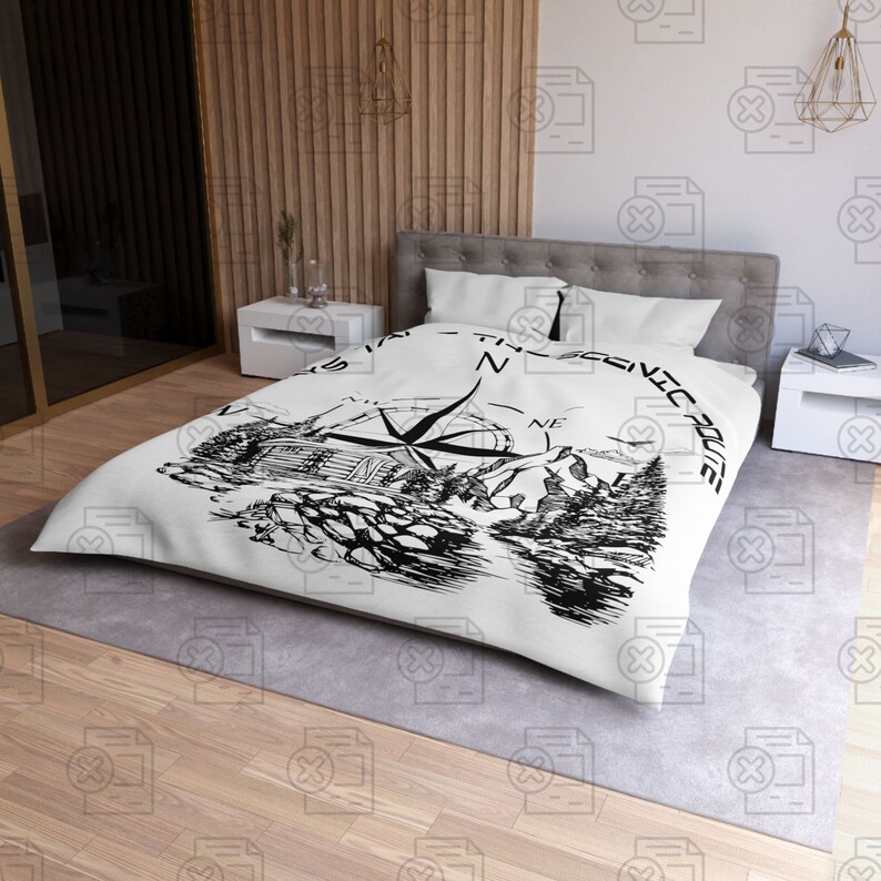 Laser Engraved File Cabin in the Woods Picturesque View - Etsy