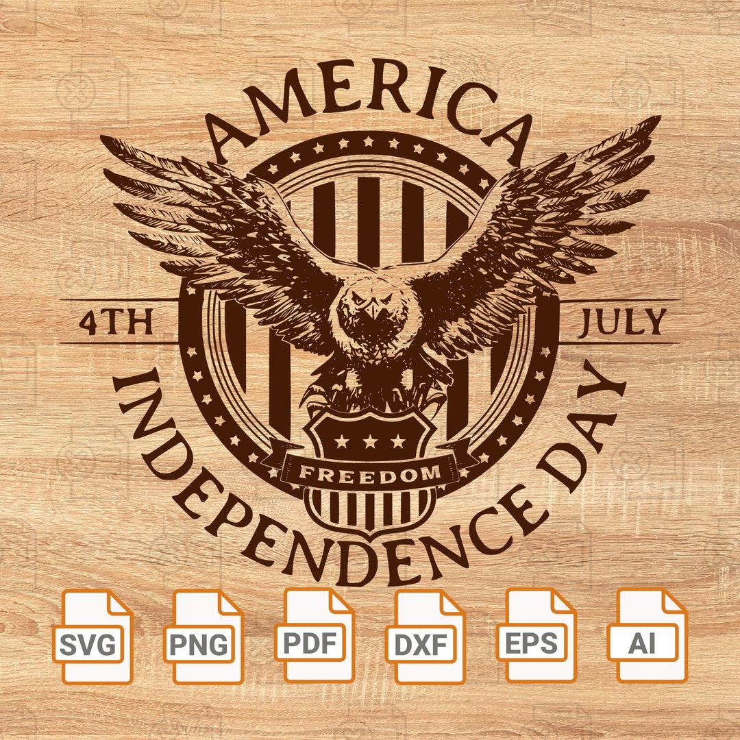 American Flag Eagle SVG| Patriotic SVG| Eagle Png| July Fourth Svg| Svg ...