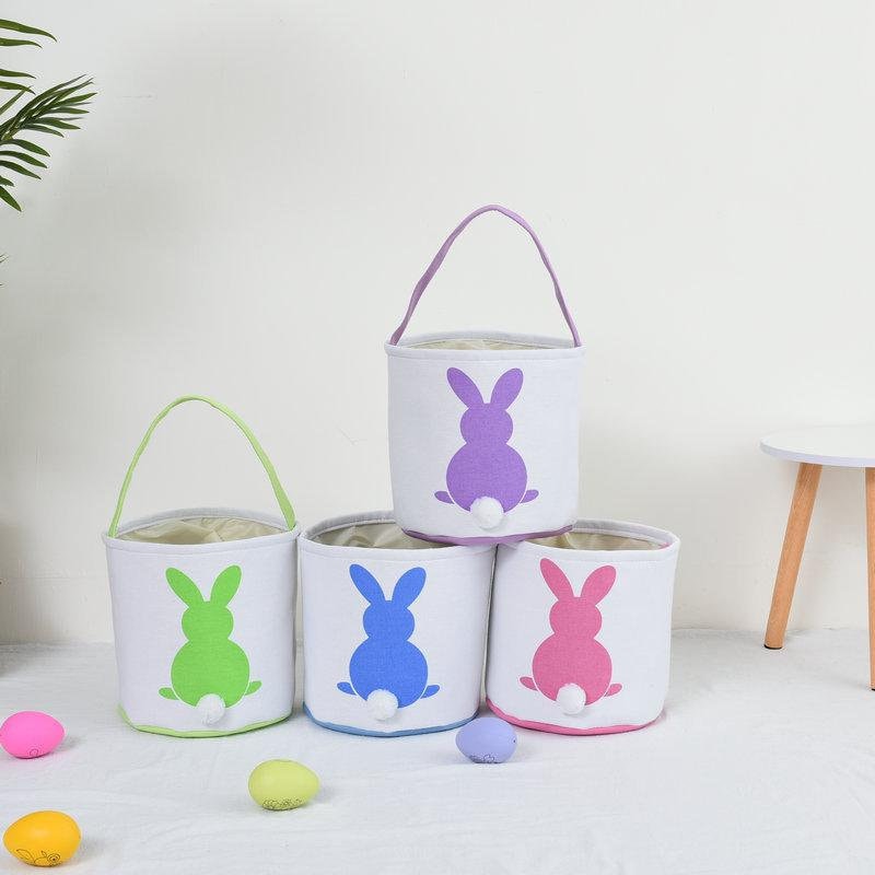 Blank Easter Baskets for Decoration, Blank Easter Tote Bags, Easter ...